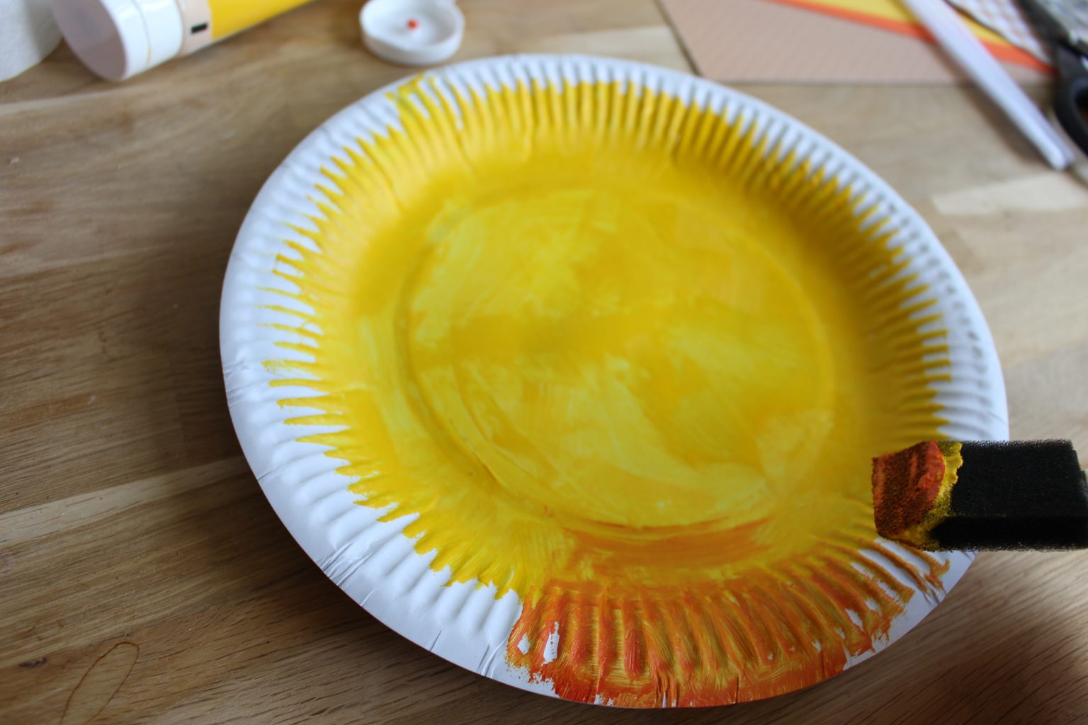 Let's make a Paper plate Lion - Once a Duckling