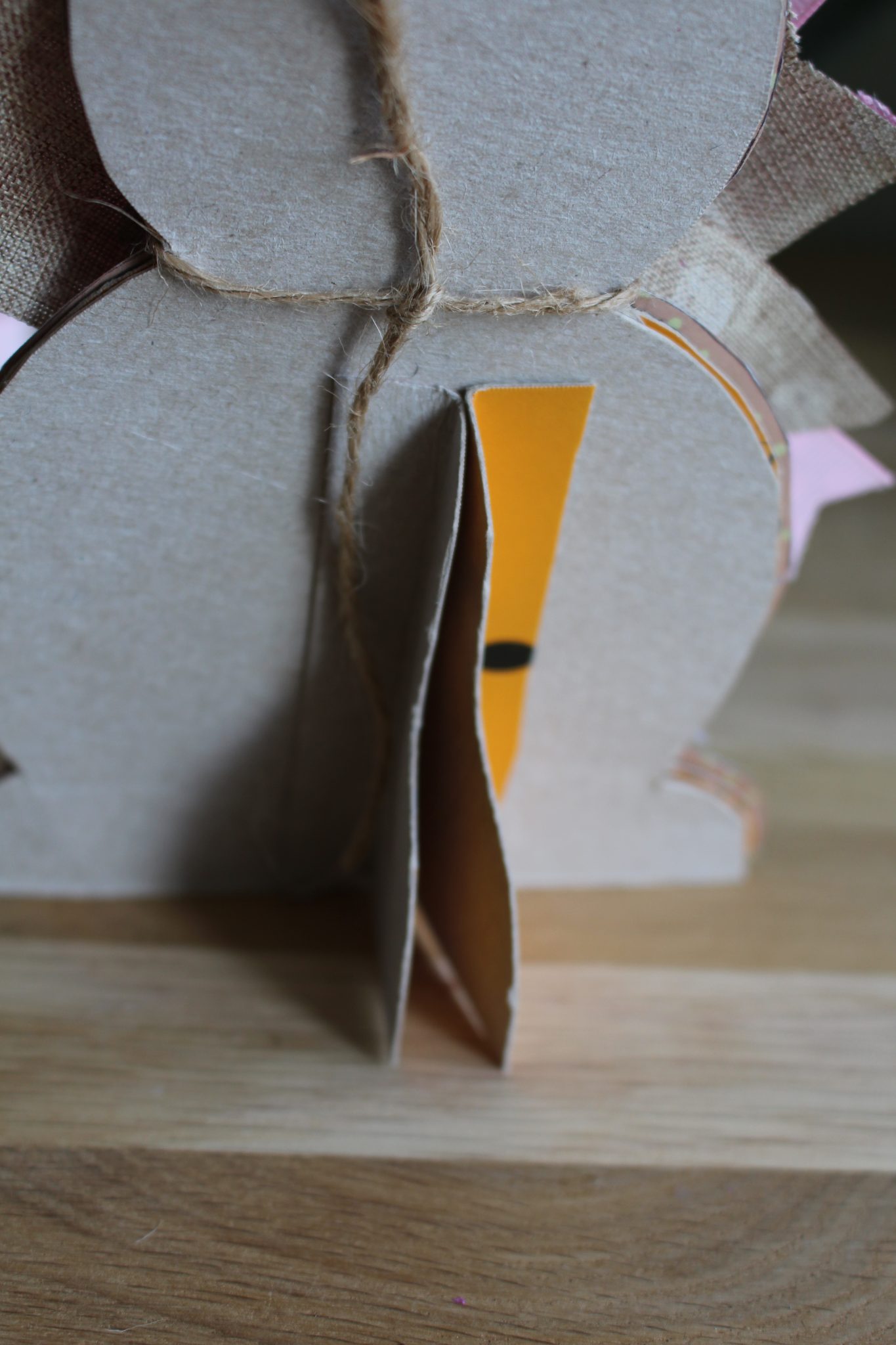 Make a colourful bunny from a cereal box - Once a Duckling