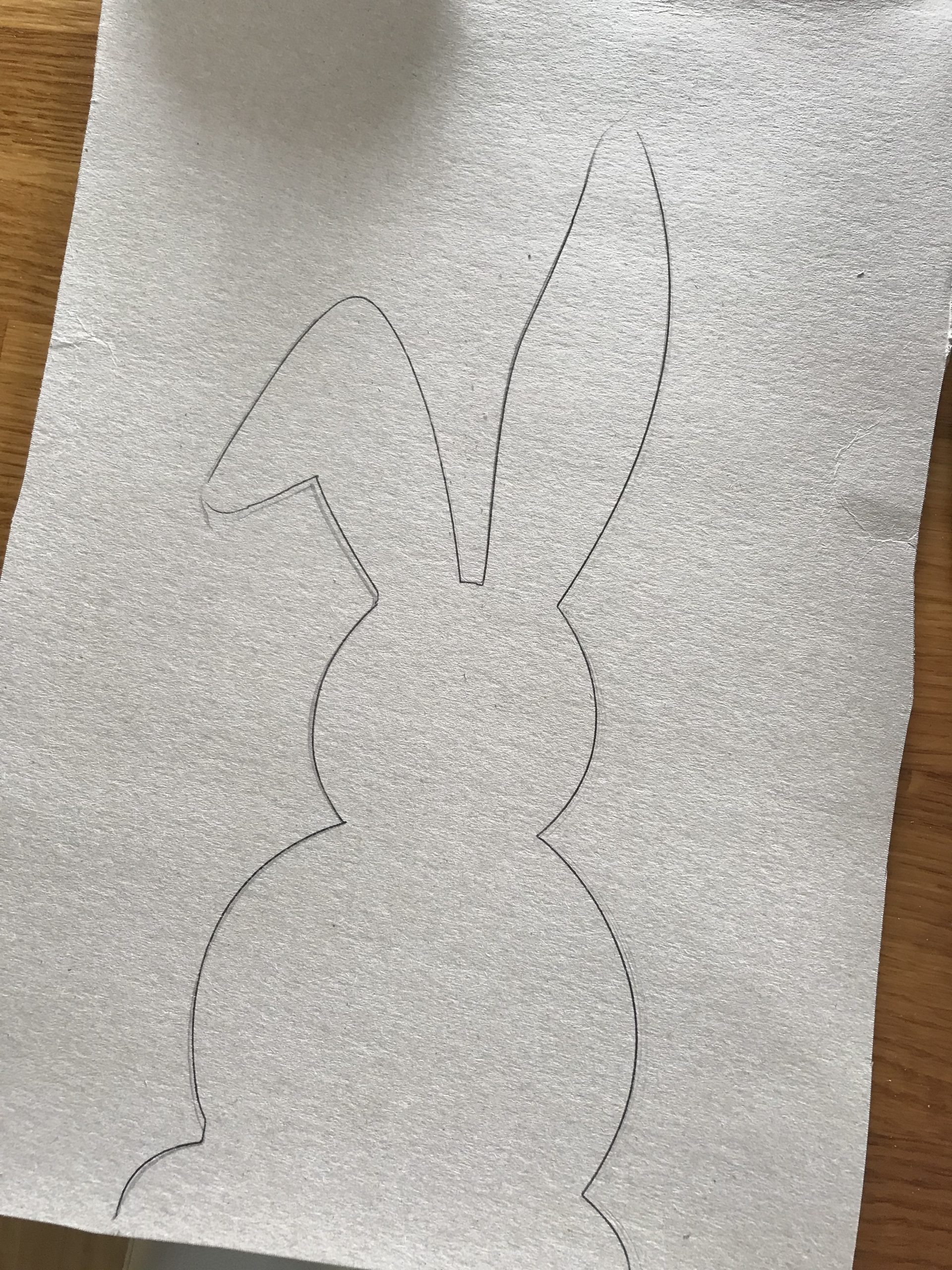 Make a colourful bunny from a cereal box - Once a Duckling