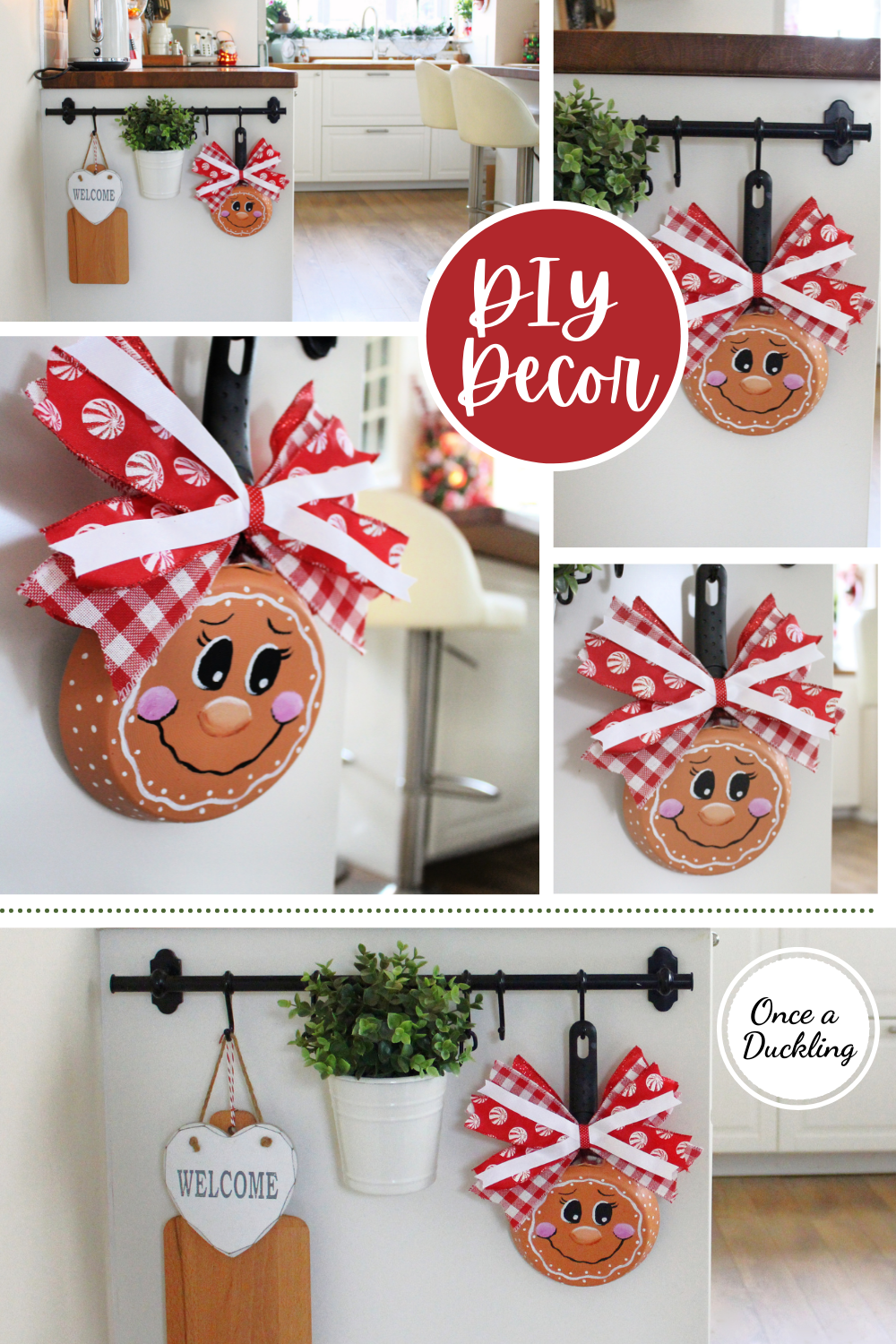 Mini frying pan Gingerbread man - Once a Duckling